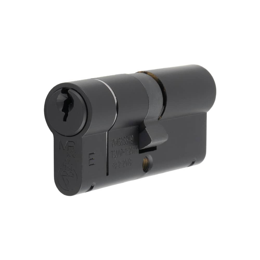Eurospec 1 Star 6 Pin 80mm Euro Double Cylinder - 40 + 40mm - Matt ...