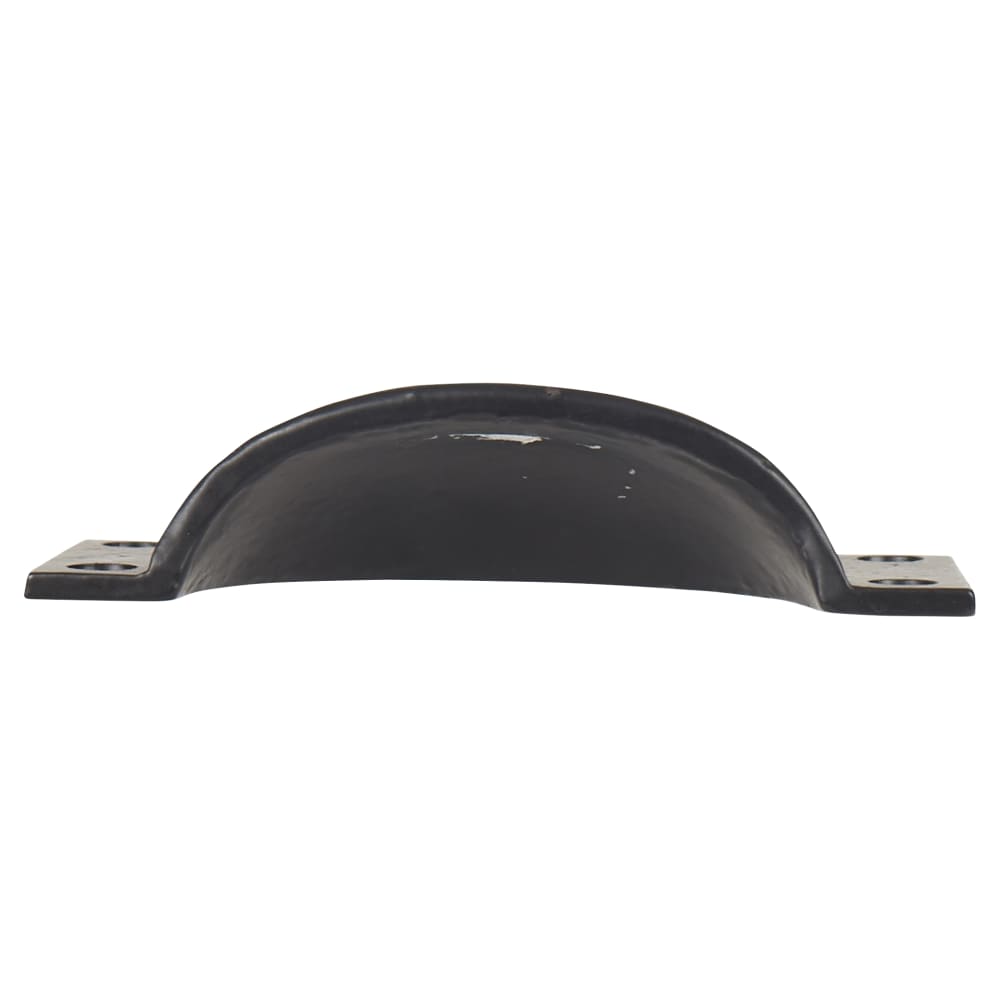Olde Forge Square Cup Handle - 84mm Centres - Black Iron ...