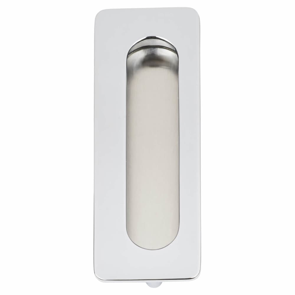 Touchpoint Flush Cabinet Pull - 39 x 106mm - Polished Chrome ...