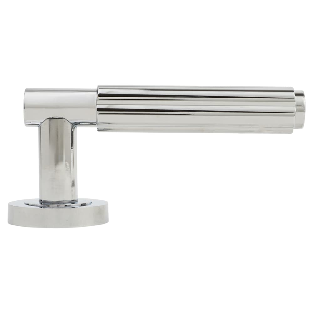 Jedo by Frelan Bloom Door Handle on Rose - Polished Chrome ...