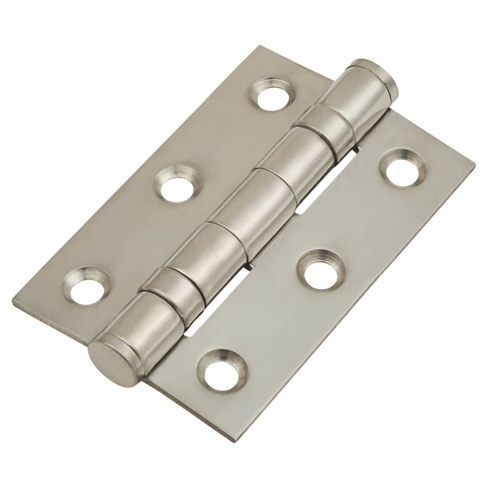 Touchpoint Morgan Lever Door Handle on Rose - Door Kit - Satin Chrome ...