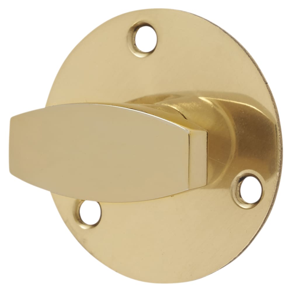 UNION Oval 5203 Thumbturn - 40mm - Polished Brass | IronmongeryDirect ...