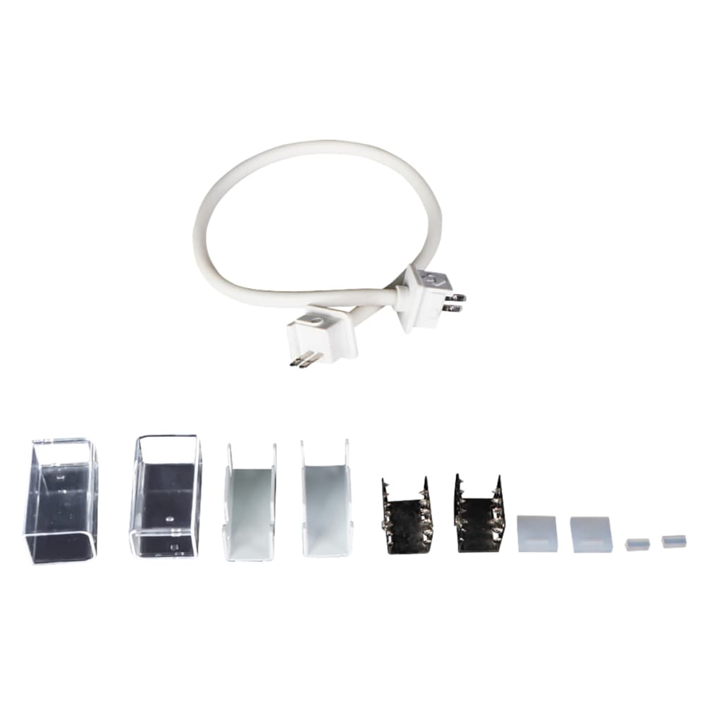 Integral LED Soldering Free End to End Connector with Cable - 12 x 17mm ...