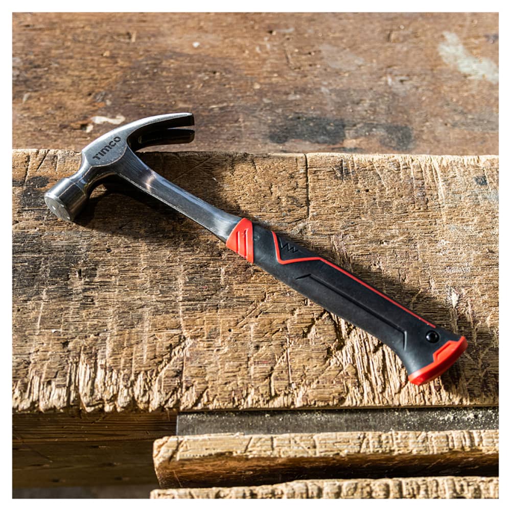 TIMCO One-Piece Curved Claw Hammer - 20oz | IronmongeryDirect | Same ...