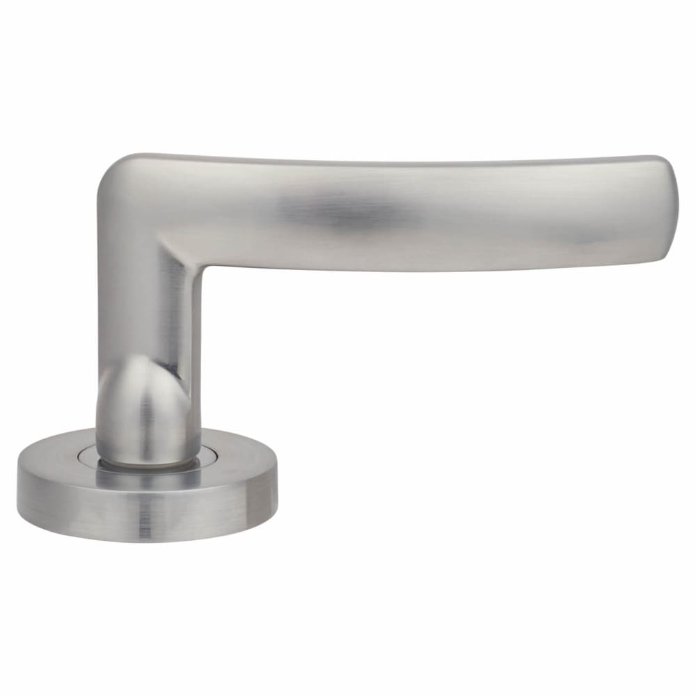 Jigtech Viper Lever Door Handle on Rose - Satin Chrome ...