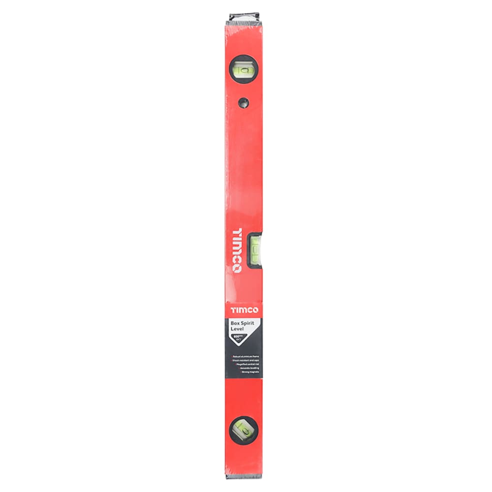 TIMCO Box Beam Spirit Level - 23.6"/ 600mm - Aluminium ...