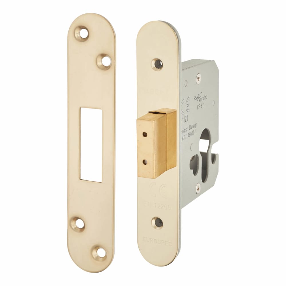 Hampstead Architectural Euro Profile Deadlock - 65mm Case - 44mm ...