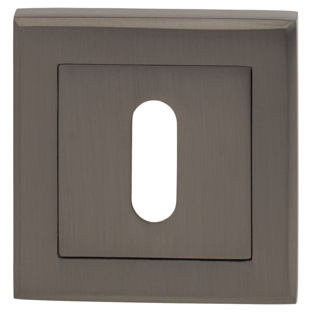 Altro Escutcheon - Keyhole - Gun Metal | IronmongeryDirect | Same Day ...