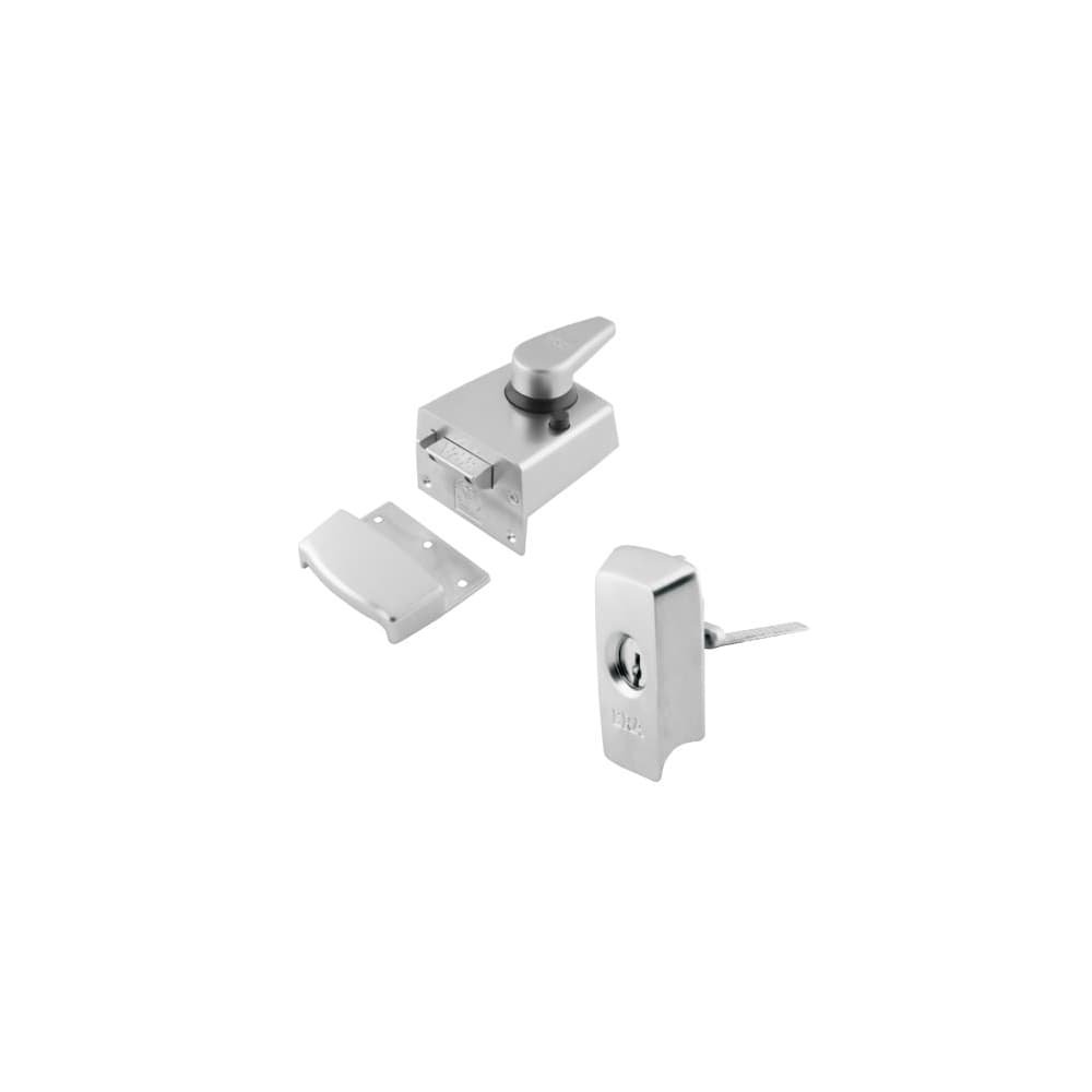 ERA BS8621:2007 Keyless Egress Nightlatch - 60mm Backset - Satin Chrome ...