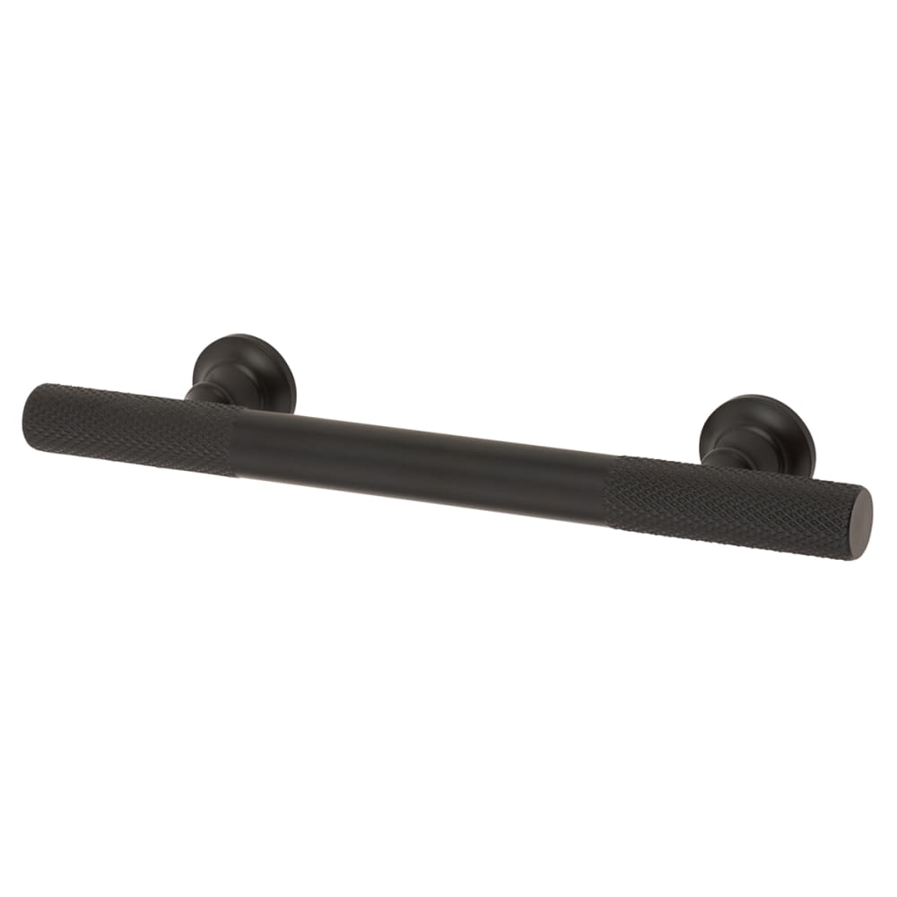 York 12mm Partially Knurled T-Bar Cabinet Pull Handle - 96mm Centres ...