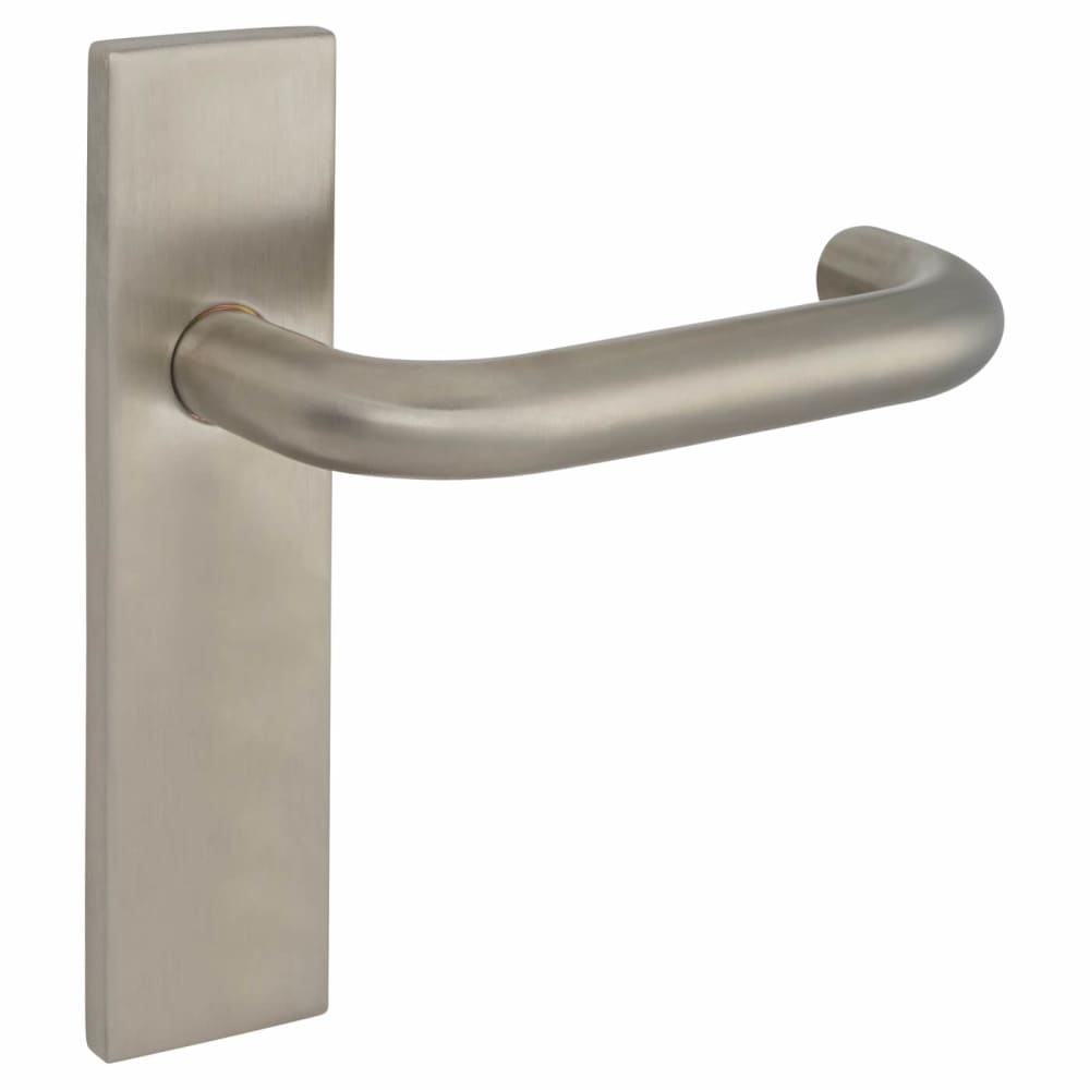 Altro 19mm Return to Door Handle Square Plate - Latch Set - Satin ...