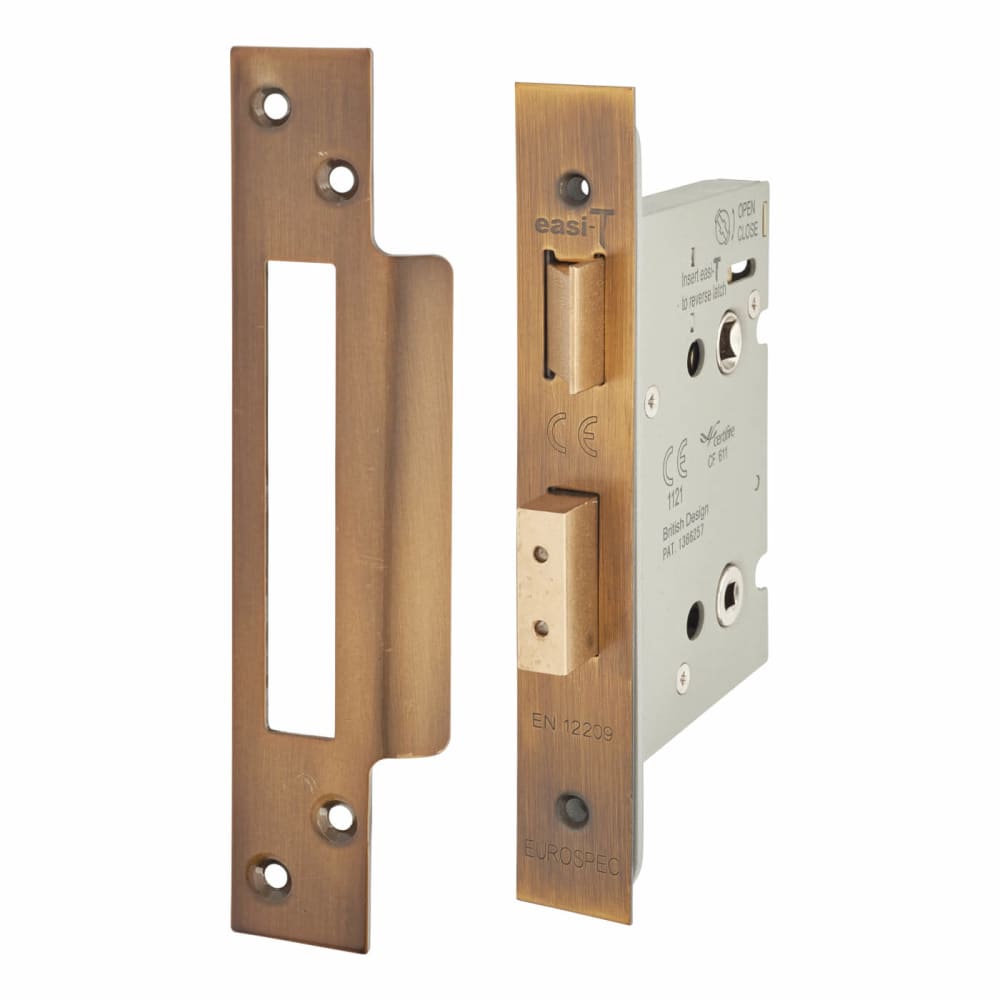 Hampstead Architectural Bathroom Lock - 78mm Case - 57mm Backset ...