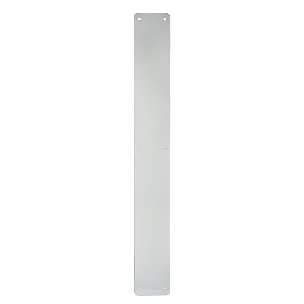Touchpoint Aluminium Plain Finger Plate - 600 x 75 x 1.5mm - Satin ...
