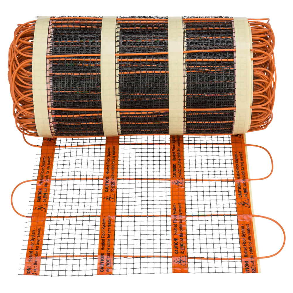 Heat Mat PKM-160-0310 160W Electric Underfloor Heating Mat - 3.1mÂ² ...