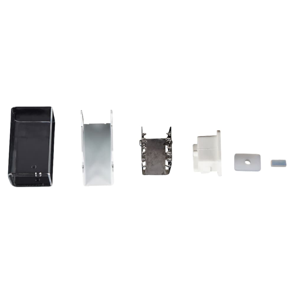 Integral LED Soldering Free End Cap for 12 x 17mm Top Bend Neon Strip ...