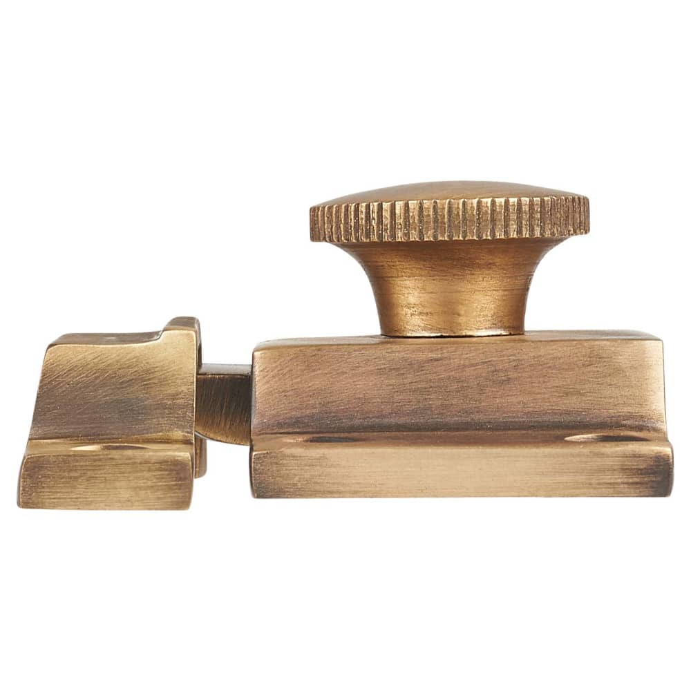 Box Style Cupboard Catch Antique Brass | IronmongeryDirect | Same Day ...