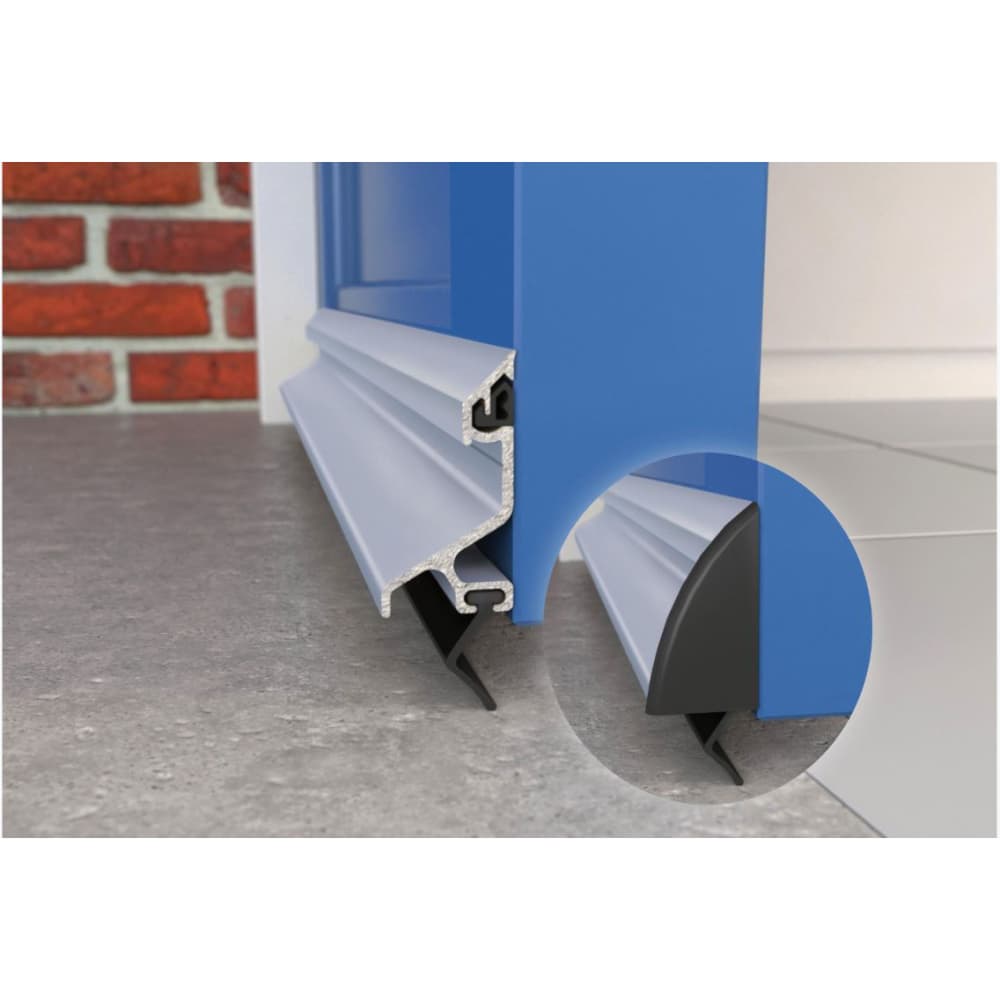 Standard Rain Deflector & Drip Bar 914mm Mill Aluminium Exitex EXP ...