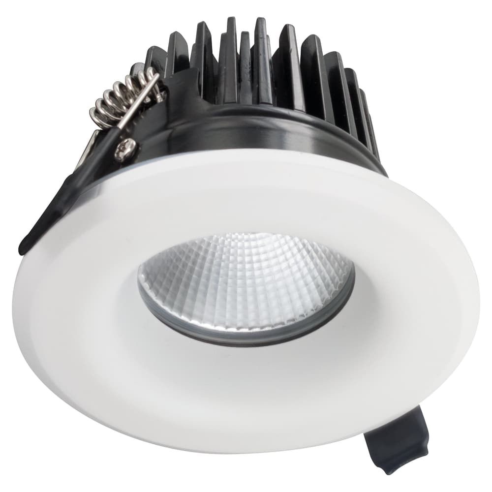 Integral LED Lux Fire 12W IP65 Fire Rated 55° LED Dimmable Fixed ...
