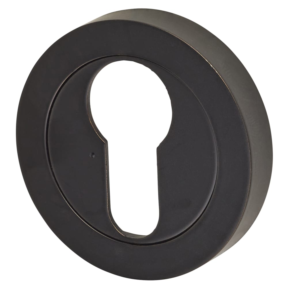 Altro Escutcheon - 52 x 52mm - Euro - Matt Black | IronmongeryDirect ...