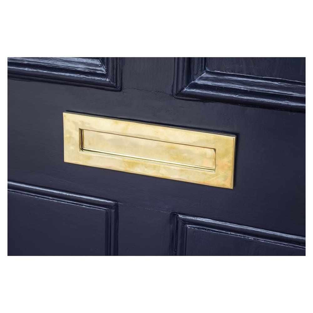 From The Anvil Traditional Letter Plate - 315 x 92mm - Door Thickness ...