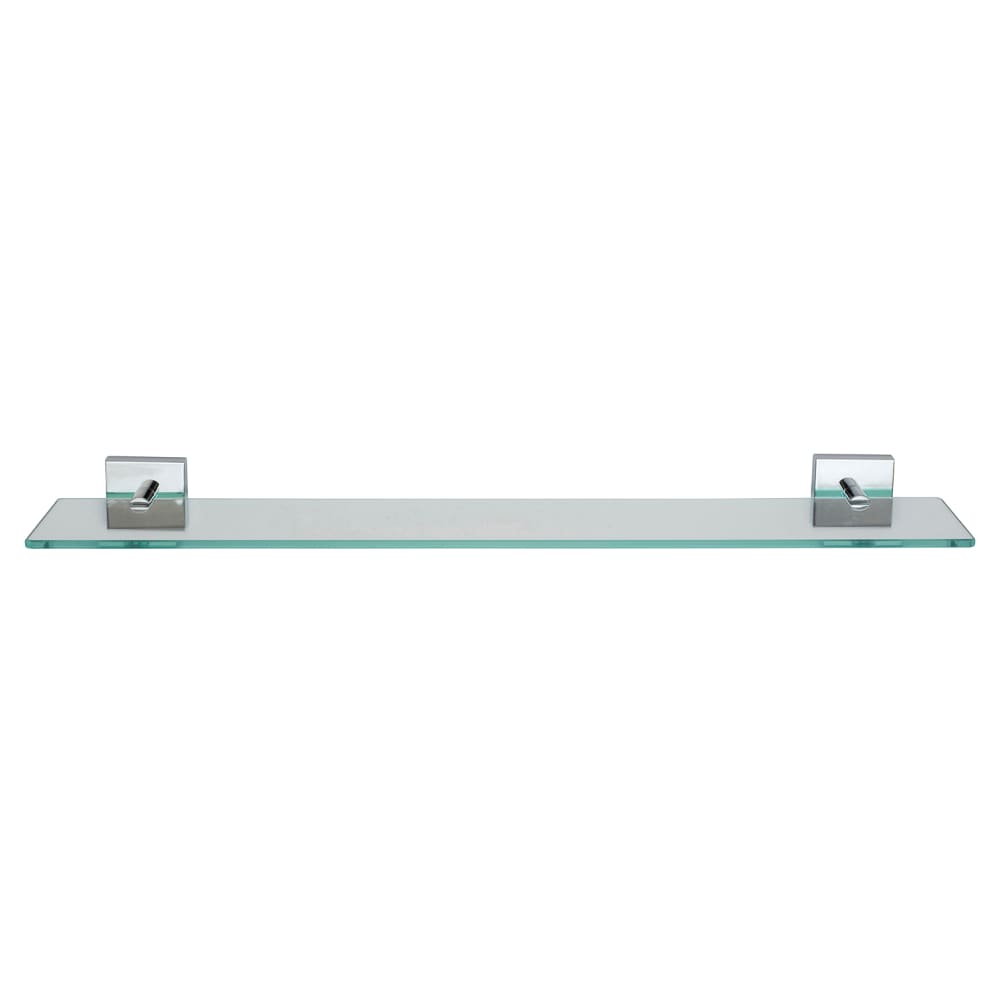 Croydex Chester Glass Shelf | IronmongeryDirect | Same Day Despatch