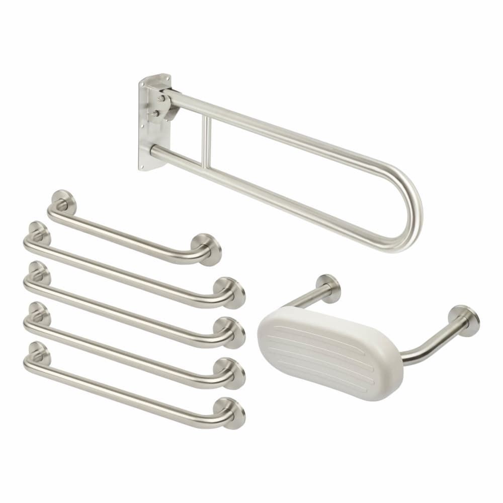Rail Only Low Level DOC M Pack - Satin Stainless Steel ...