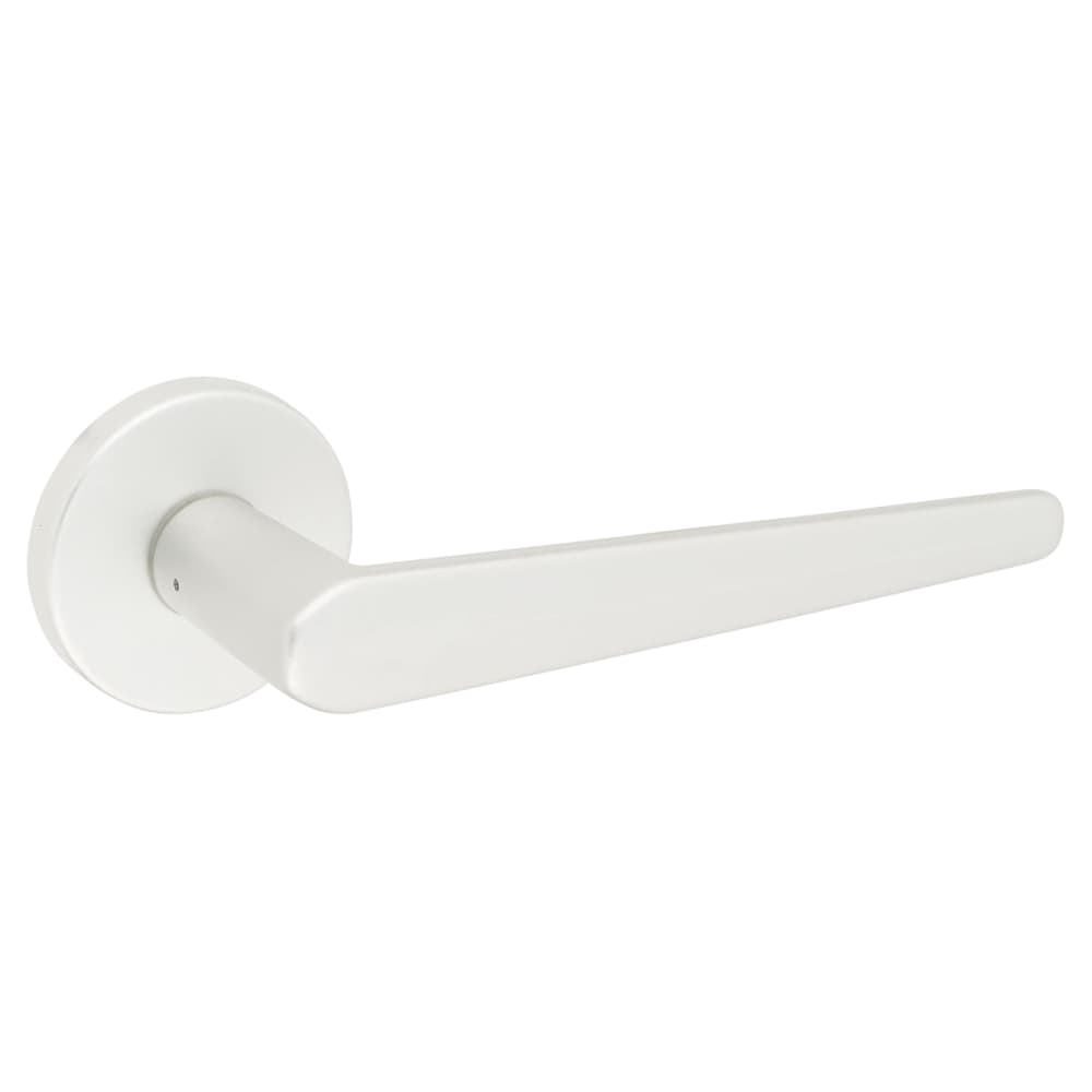 Urfic Easy Click Neptune Lever Door Handle on Rose - Satin Aluminium ...