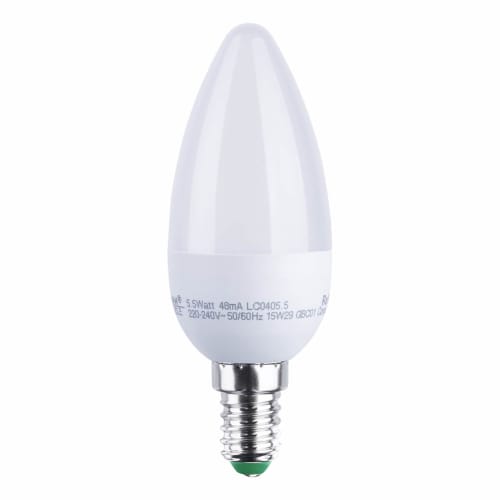 5.5W SES LED Candle Lamp - Warm White | ElectricalDirect 5.5W SES LED Candle Lamp - Warm White | ElectricalDirect