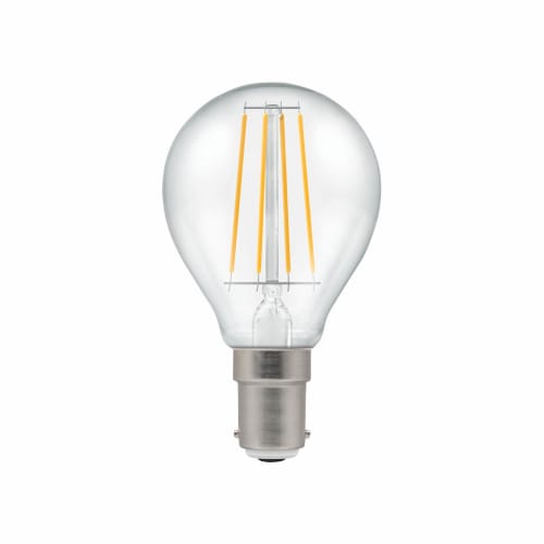 Crompton 5w Sbc B15 Led Filament Dimmable Golf Ball Lamp 2700k Warm
