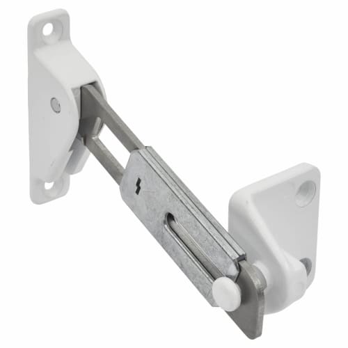 Surface Mounted uPVC/Timber Window Restrictor - 100 x 85mm - Right Hand ...