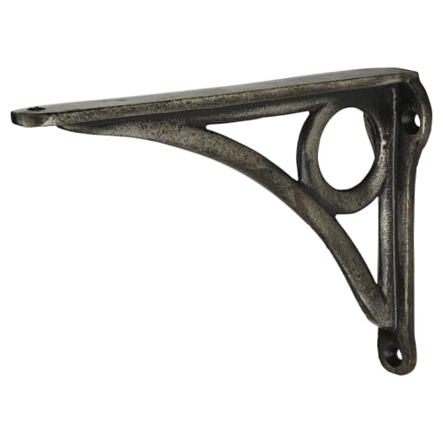Olde Forge Circle Shelf Bracket - 145 x 105mm - Pewter Effect ...