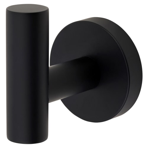Altro Essential Round Robe Hook - 50 x 63 x 65mm - Matt Black ...