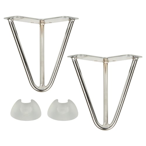 Altro Hairpin Leg - 3 Pin - 150mm Height - Chrome - Pair ...