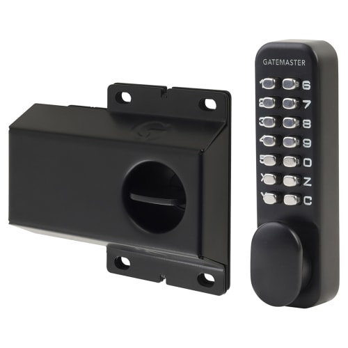 Gatemaster Superlatch Marine Grade Push Button Gate Code Lock - Black ...