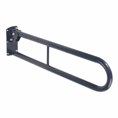 Nymas Hinged Support Grab Rail - 800 x 185mm - Stainless Steel - Blue ...