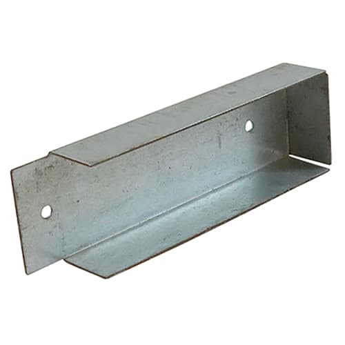 Taurus Fence Panel Gravel Board Clip - 25 x 150 x 30mm - Galvanised ...