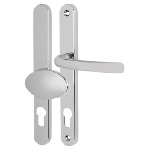 Fab & Fix Balmoral uPVC Offset Multipoint Lever/Pad Door Handle - 92 ...