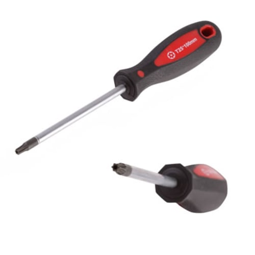 6-Lobe Pin One Piece Screwdriver - T30 | IronmongeryDirect | Same Day ...