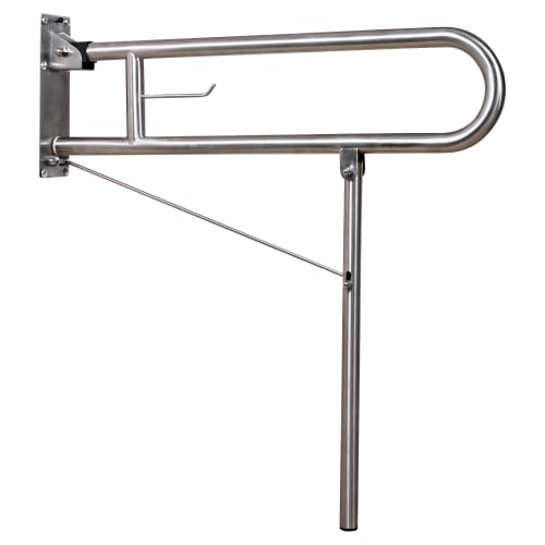 Metlex Callisto Hinged Support Grab Rail With Leg - 850 x 100mm ...