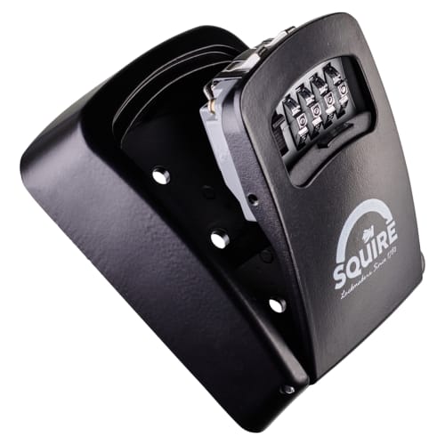 Squire Combi Key Safe - 125 x 85 x 35mm - Black | IronmongeryDirect ...
