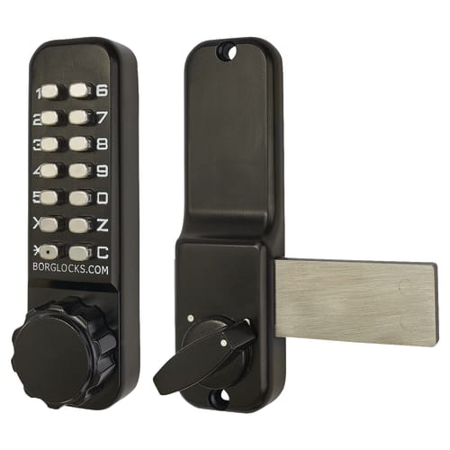 Borg BL2605 External Marine Grade Easicode Pro Deadbolt Push Button ...