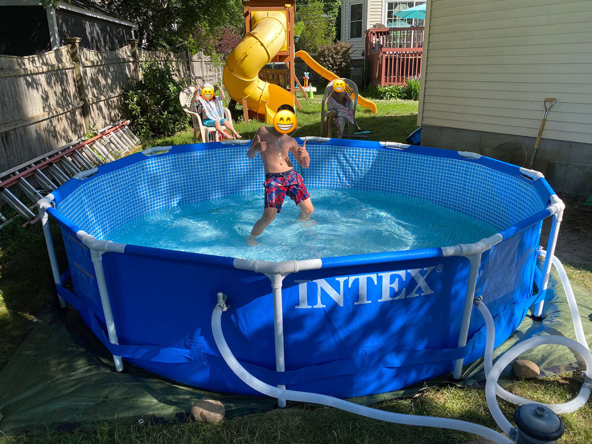 Our new Intex pool