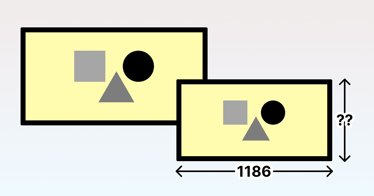 Update dimensions, keep aspect ratio