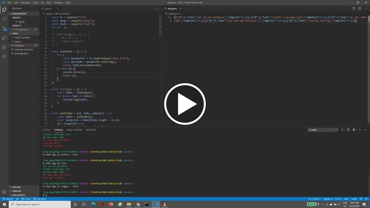 GitHub - hungprok/nodejs-todo GitHub - hungprok/nodejs-todo