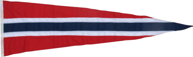 Vimpel Norge 150cm Maritim Båtutstyr