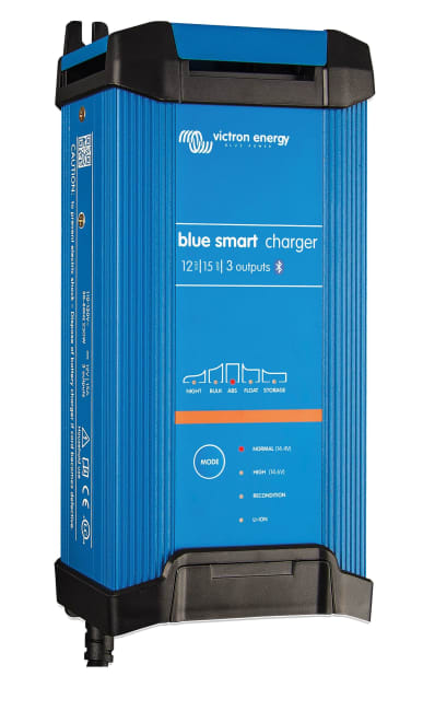 Victron Blue Smart IP22 Batterilader BT 12V 15A (3) Maritim Båtutstyr