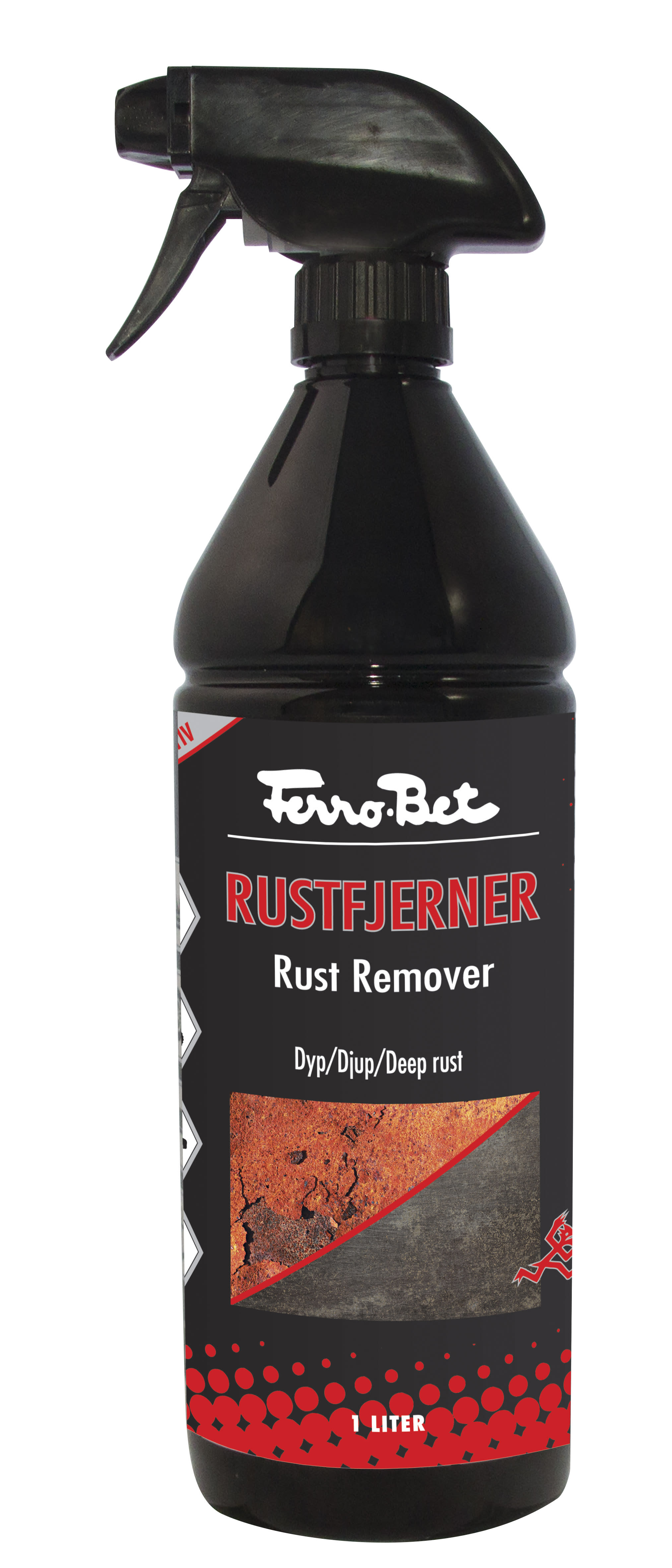 Ferro-Bet rustfjerner 1 liter Maritim Båtutstyr