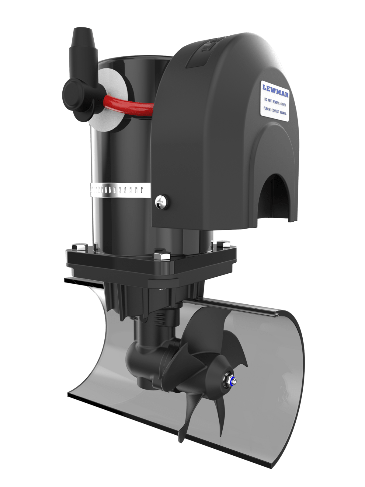 Lewmar Thruster 125TT 2,0kw - 2,7HK 125mm 12V GEN2 Norway Marine Supply