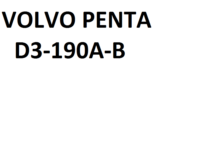 Volvo Penta D3-190A-B Maritim Båtutstyr