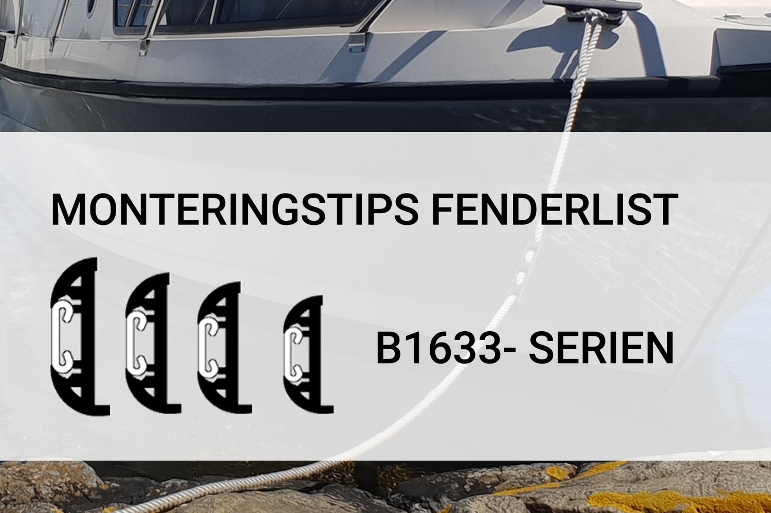 Montering fenderlist